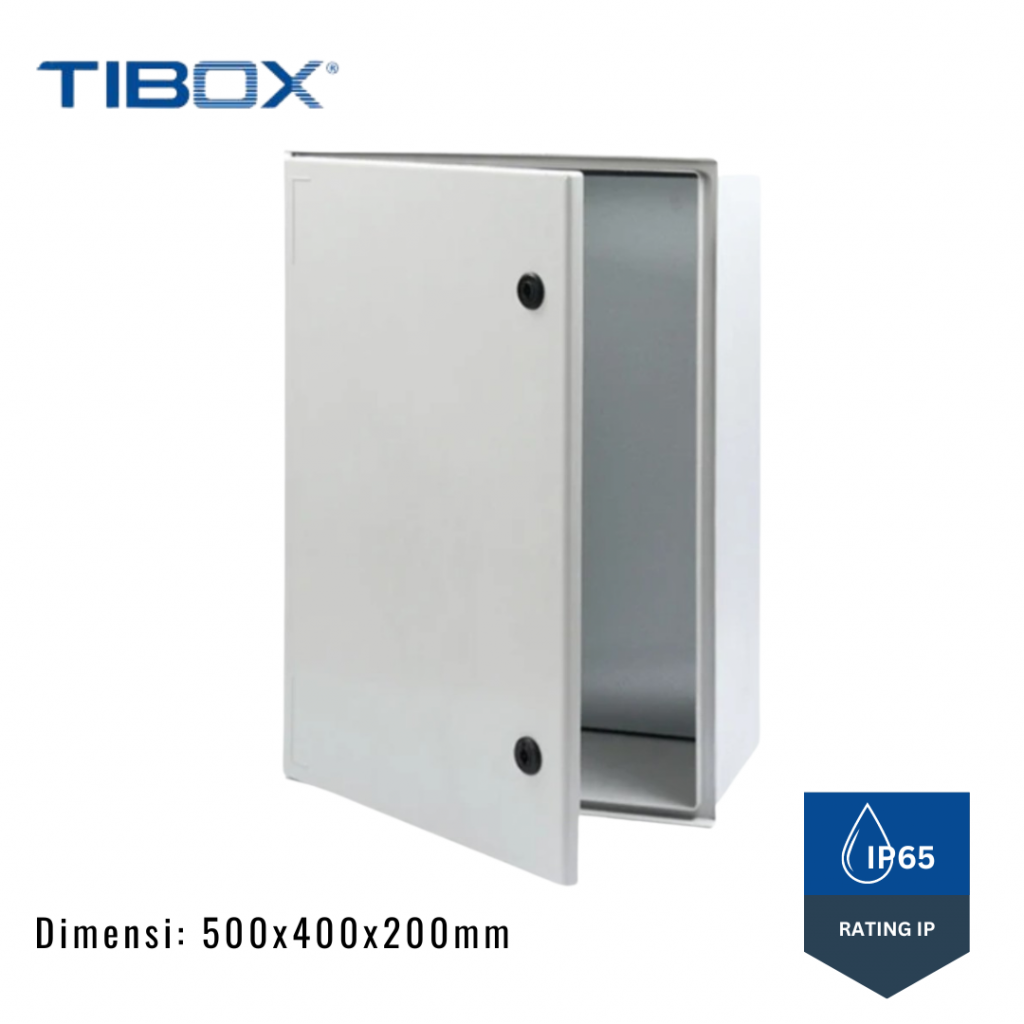 Tibox Junction Box Panel Polyester GRP Size 500x400x200 mm C/w Base ...