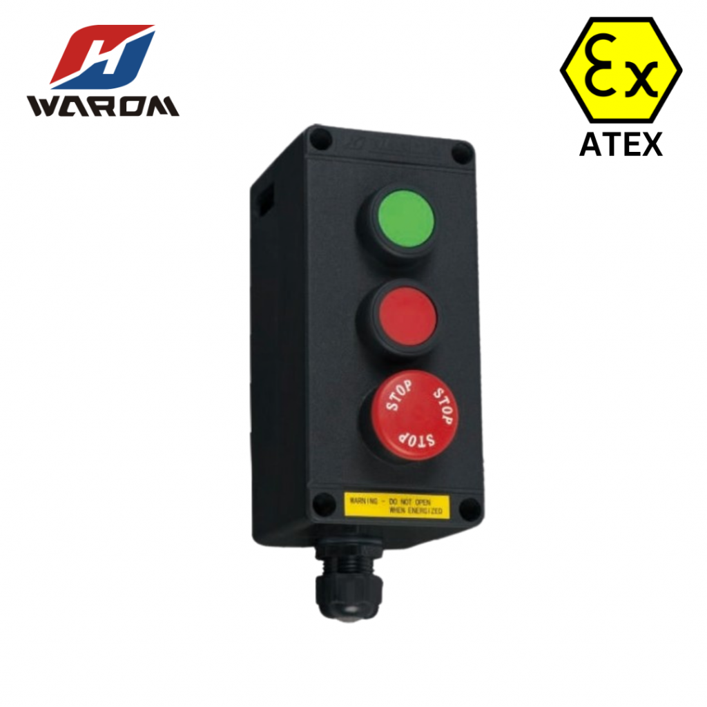 Warom Local Conrol Station GRP Explosion Proof Push Button On-Off Warom ...